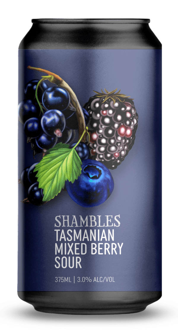 Tasmanian Mixed Berry Sour - Shambles Brewery